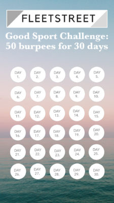 I Did 50 Burpees a Day for 30 Days—& Here’s What Happened - FLEETSTREET